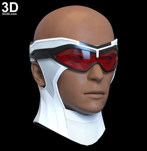 New Falcon Captain America Goggles and Head Piece | 3D Printable Model ...