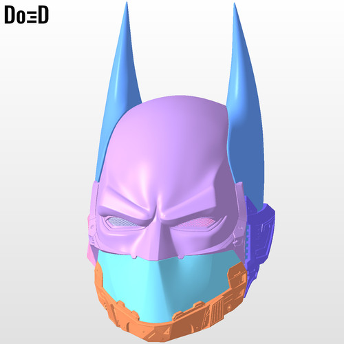 Batman Beyond Helmet | 3D Model Project #311 | Do3D