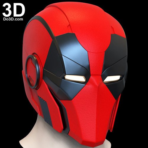 Armorized Deadpool Warriors Iron Man Helmet | 3D Printable Model #AR20 ...