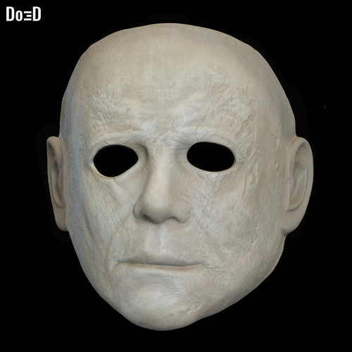 Halloween Mask Michael Myers 3D Printable Model STL File #HMM2 | Do3D