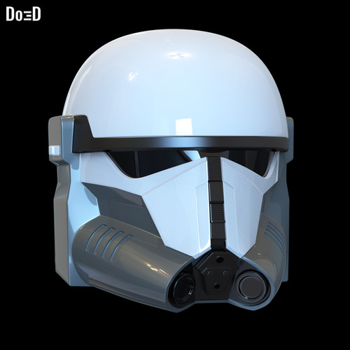 Beskar Trooper Super Commando Mandalorian Helmet 3D Printable Model STL ...