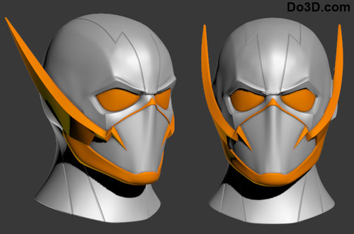 GodSpeed Helmet, Mask, Cowl | 3D Model Project #1204 | Do3D