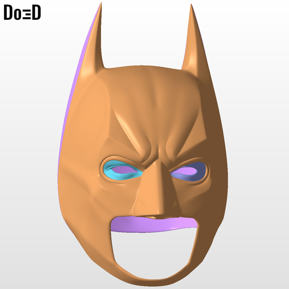 The Dark Knight Batman Helmet Updated | Do3D