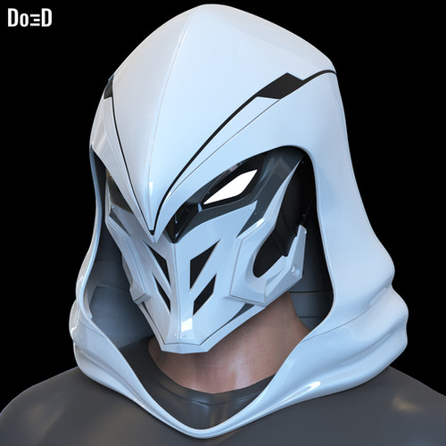 Moon Knight 2099 Rivals Helmet | 3D Printable Model #MR99 | Do3D