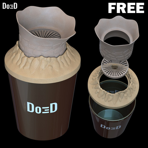 Dune Part 2 Sandworm Shai-Hulud Popcorn Container FREE 3D Printable ...