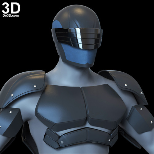 Snake Eyes G.I. Joe Armor, Suit, Helmet | 3D Model Project #989 | Do3D