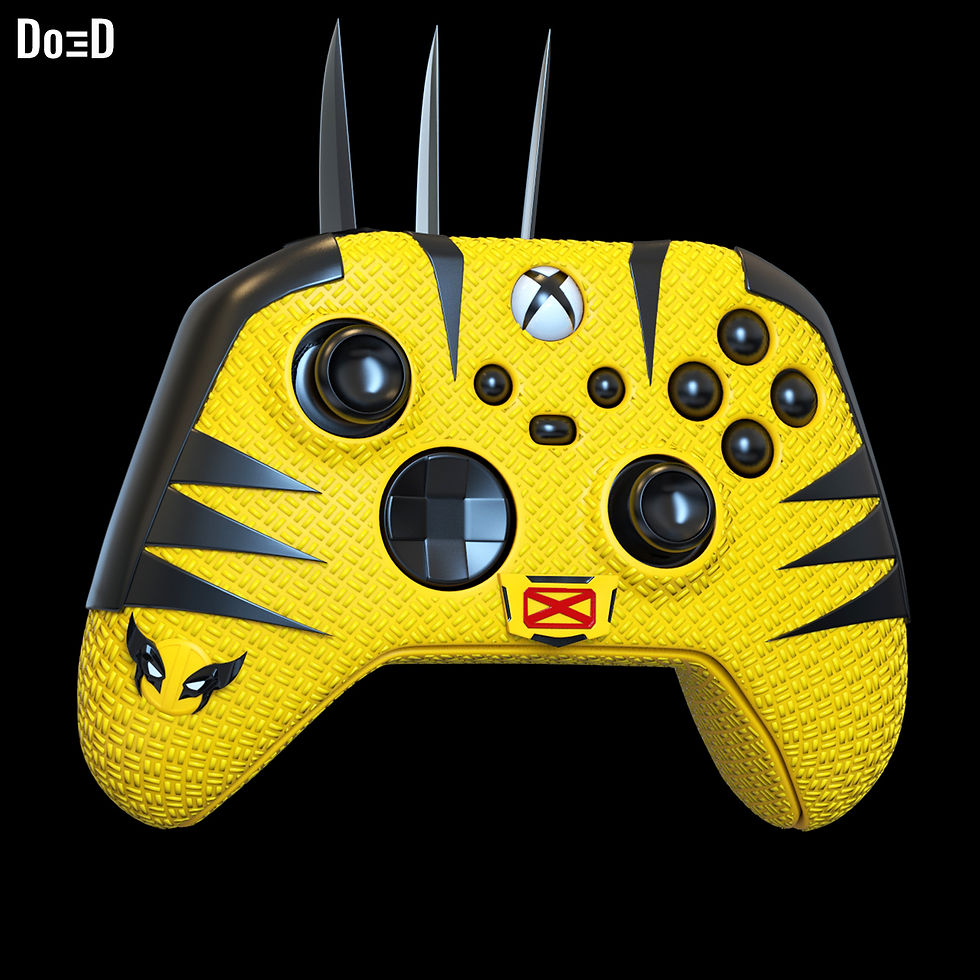 Wolverine Xbox Controller Case Cover | 3D Printable Model Print File # ...