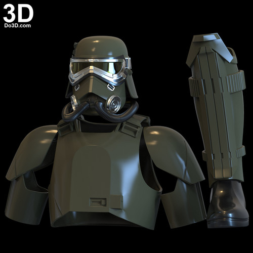 MudTrooper Swamp Mud Trooper Helmet + Armor | 3D Printable Model #4921 ...