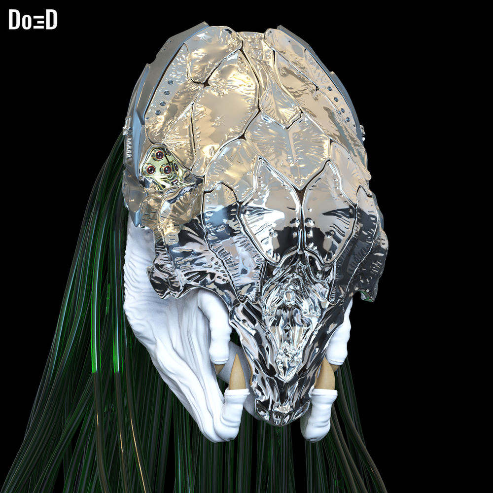 3D printable prey/predator helmet 3D print files Do3D | Do3D