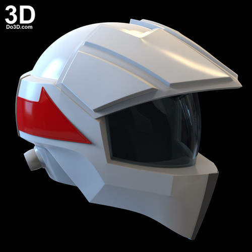 Robotech Masei 911 Macross Veritech Fighter VF-1 Helmet Model #5259 | Do3D