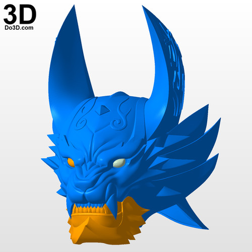 Garo Mask Helmet | 3D Printable Model STL File #4240 | Do3D