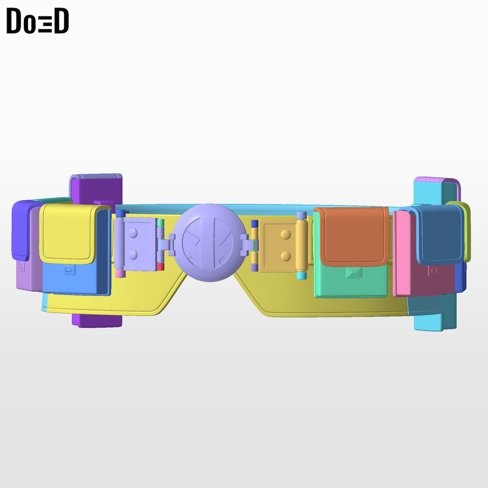 Deadpool 3 Belt Buckle/Logo Update | Do3D