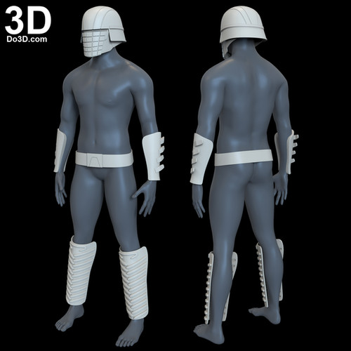 Vicrul Helmet Bracer Belt Shin Armor Knights of Ren | 3D Model Project ...