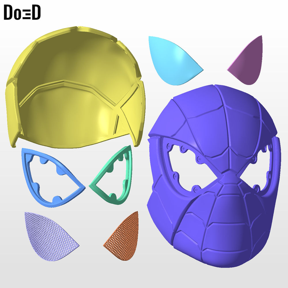 Armored Spider-man Helmet Update | Do3D