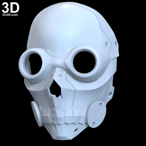 Death Gun Mask | 3D Printable Model #1035 | Do3D