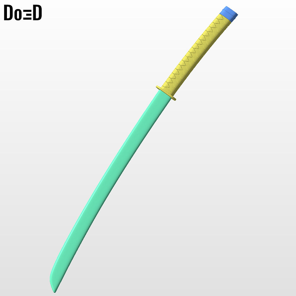 Samurai Deadpool Sword Katana | 3D Printable Model File #S111 | Do3D