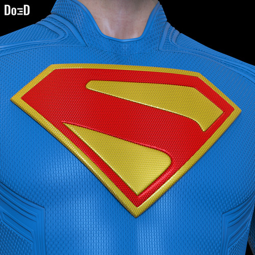 Superman: Legacy Chest S Logo Shied Emblem | 3D Printable Model #SL46 ...