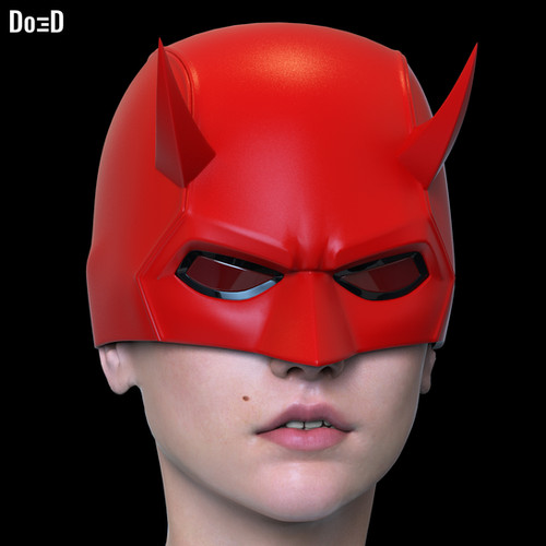Elektra Daredevil Female Helmet | 3D Printable Model Print File STL # ...