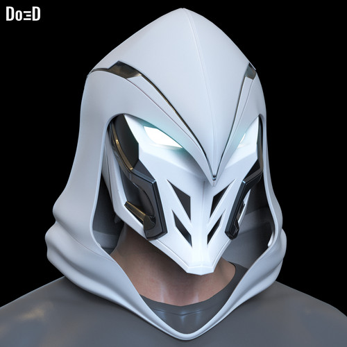 Moon Knight 2099 Rivals Helmet | 3D Printable Model #MR99 | Do3D