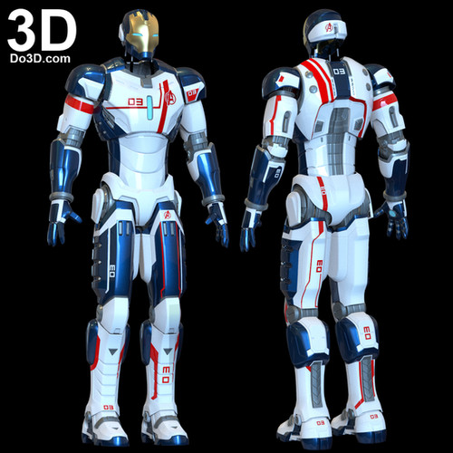Iron Legion Iron Man Armor Suit | 3D Printable Model #IL45 | Do3D