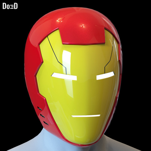 Iron Man Helmet Armored Adventures | 3D Printable Model STL #AA29 | Do3D