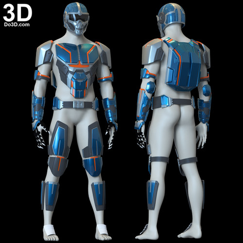 Taskmaster Black Widow Movie Full Body Armor | 3D Printable Model STL ...