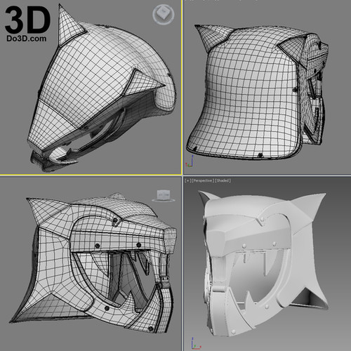 Days of Iron Crown Destiny Helmet | 3D Model Project #1910 | Do3D