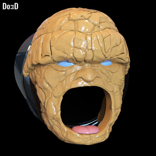 The Thing Popcorn Bucket Do3D Screamer 3D Printable Model #TTS32 | Do3D