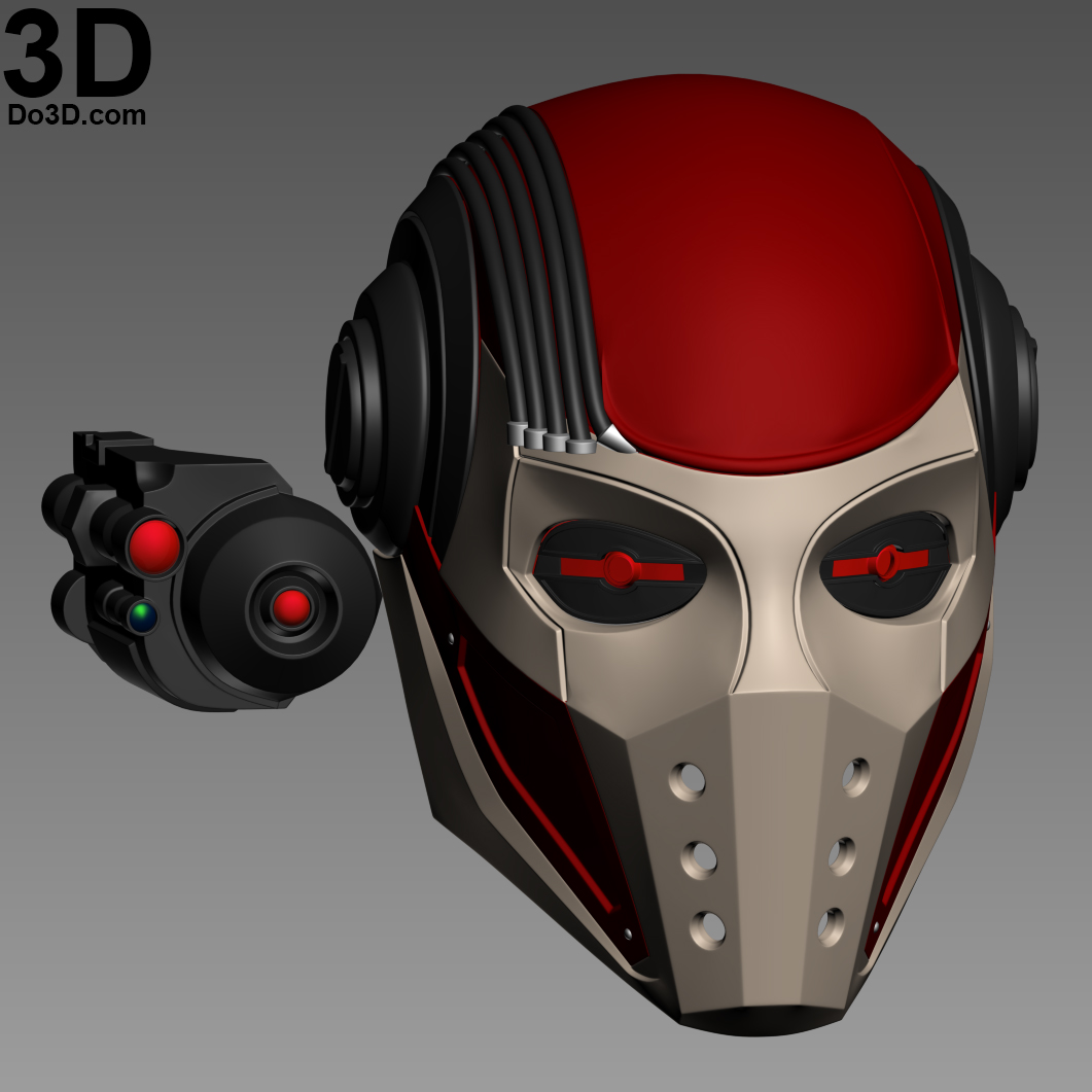 Craft Supplies & Tools Deadshot Injustice 2 Concept Helmet 3D Model STL ...