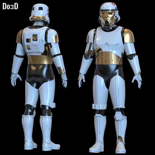 Captain Enoch from Ahsoka Full Body Armor | 3D Printable Model #EC21 | Do3D