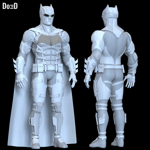 Batman Justice League Tactical BatSuit Armor Pieces | 3D Printable ...
