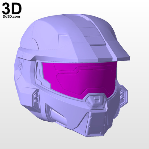 Halo Infinite Master Chief Helmet | 3D Model Project #N09 | Do3D