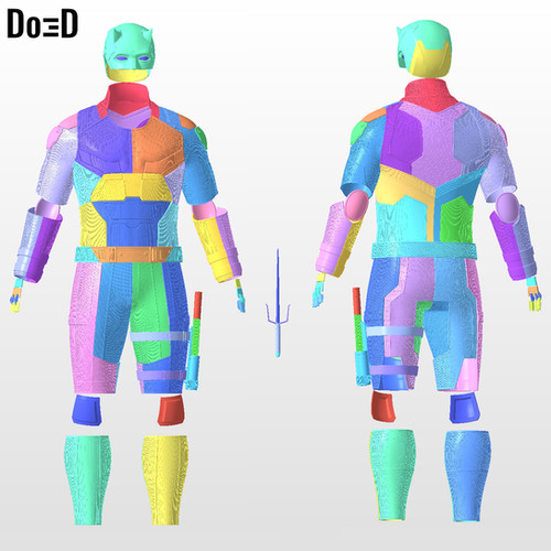 Daredevil Season 2 Full Body Armors Matt Murdock | 3D Printable Model # ...