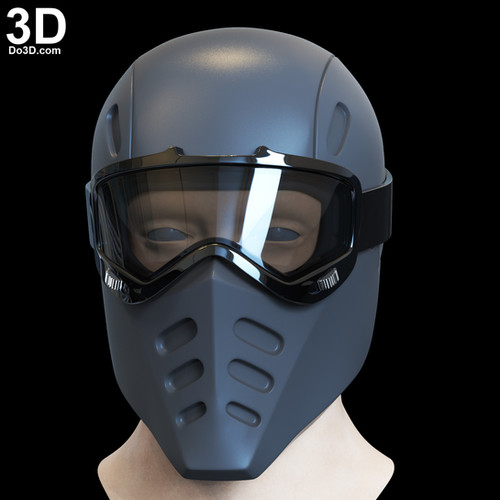 Snake Eyes G.I. Joe Type 2 Helmet | 3D Model Project #4723 | Do3D