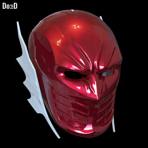 Red Death Helmet / Cowl from The Flash CW | 3D Printable Model STL File ...