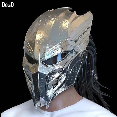 Dek's Bio Mask Predator Badlands Metal Helmet 3D Printable Model STL ...