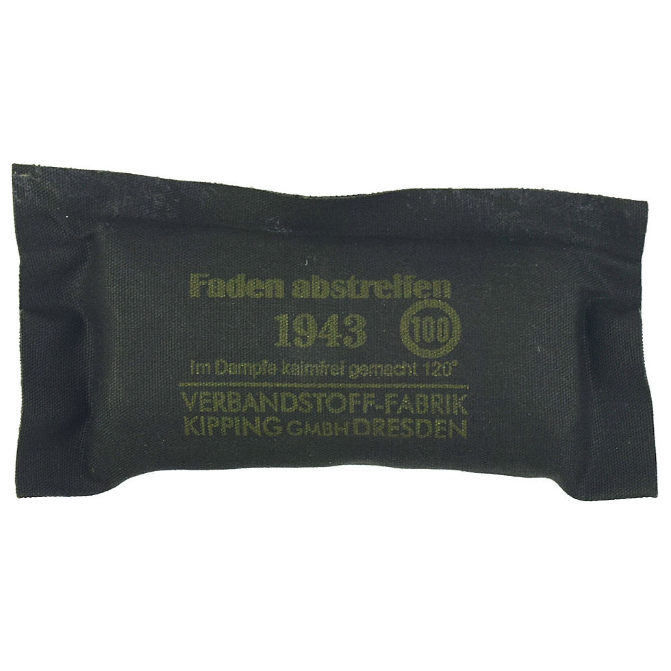 A WW2 German Military Wound Dressing (Bandage) | DW Militaria