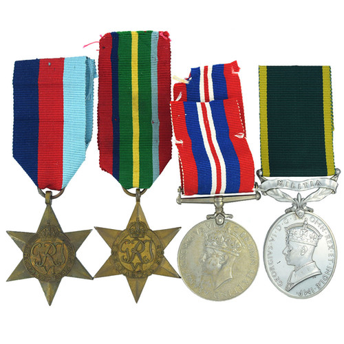 A British WW2 Far East POW Group of 4, Royal Signals | DW Militaria