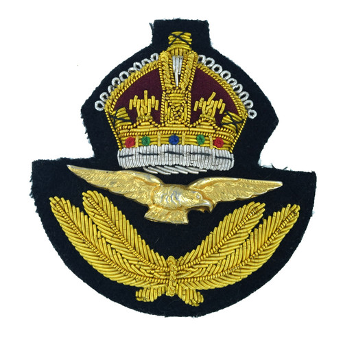 British RAF Officers Cap Badge | DW Militaria