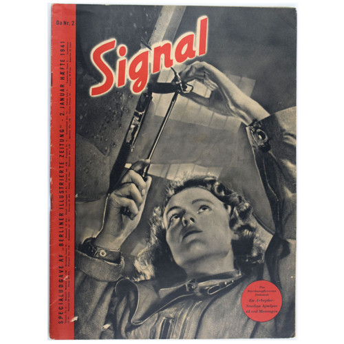 WW2 German Signal Magazine January 1941 | DW Militaria