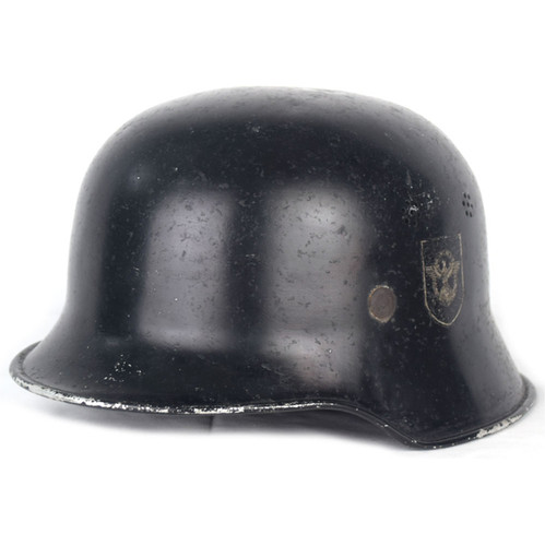 WW2 เยอรมัน M34 หมวกกันน็อคตำรวจพลเรือน | DW Militaria