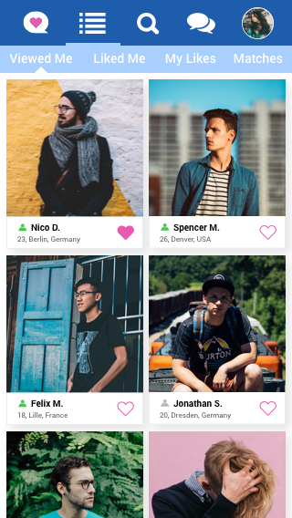 Datememe UI Design | Pimchanok Sripraphan