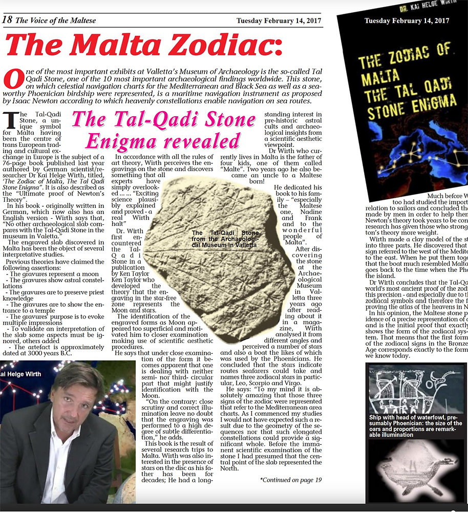 Tal Qadi Stone — The World’s Earliest Zodiac?The Tal Qadi Stone ...