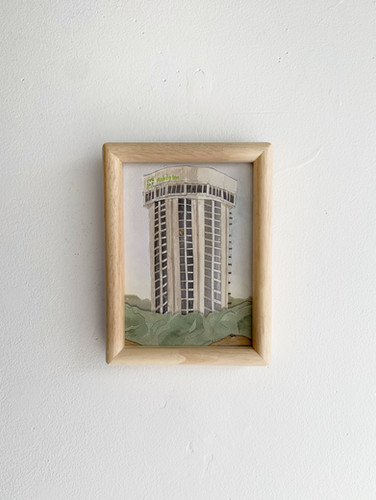 Holiday Inn Print | Anna Chen Art
