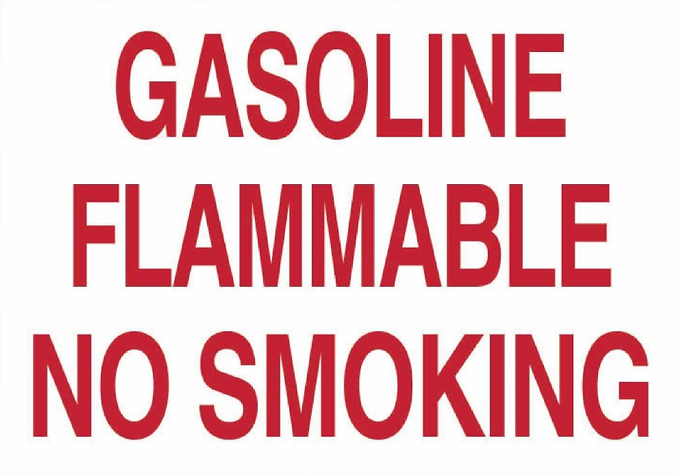 Individual ConVault Fuel Tank Signs | TankSigns