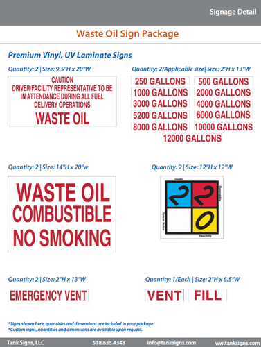 Waste Oil Tank (Steel Tank - Complete) | My Site