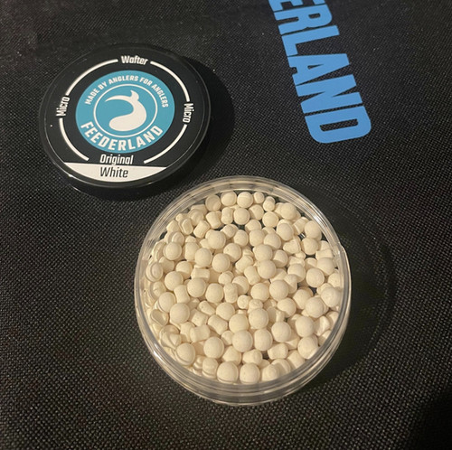 Feederland Original White Wafters - Micro | FEEDERLAND, LTD