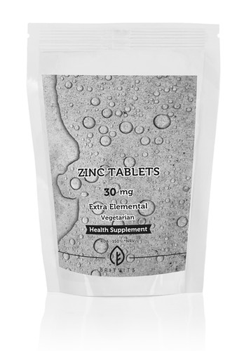 Zinc Citrate 30mg Zn Element Tablets | BritVits