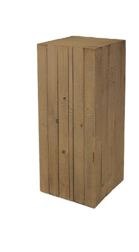 Wooden Square Plinth M | Special Events H&L