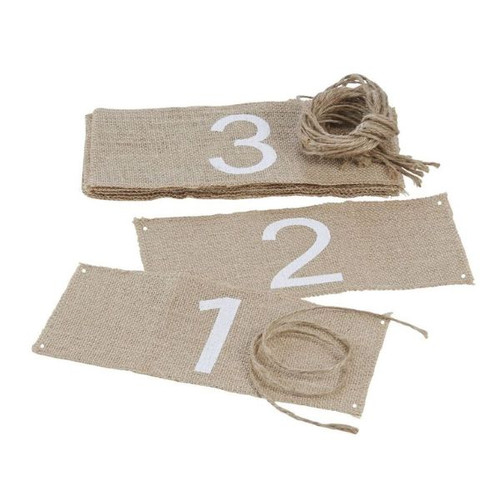 Hessian Table Numbers | Special Events H&L